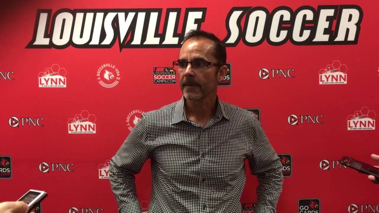 MSOC: Ken Lolla Postgame vs. Notre Dame - YouTube