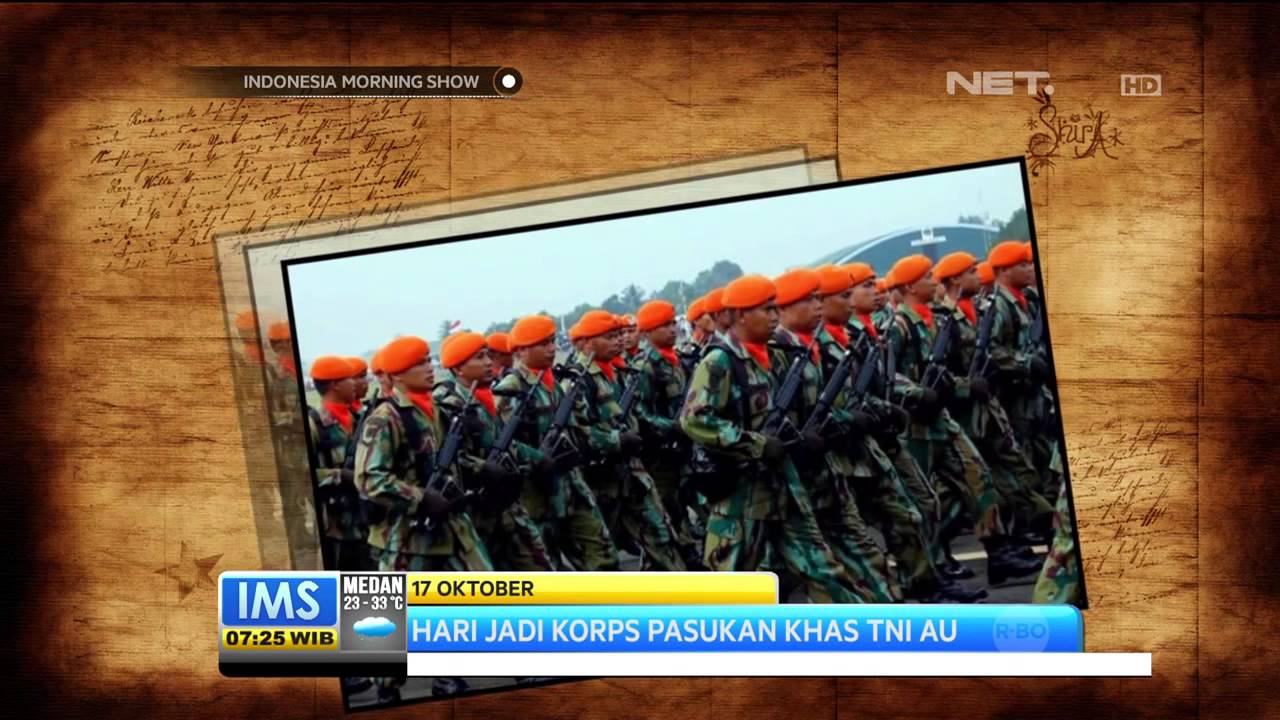Today's History 17 Oktober Hari Jadi Korps Pasukan Khas atau Paskhas ...