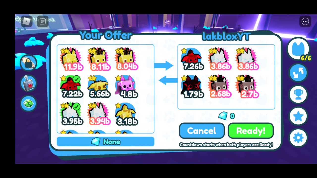 I play pet simulation x to get more cookies then I can have 100m ...