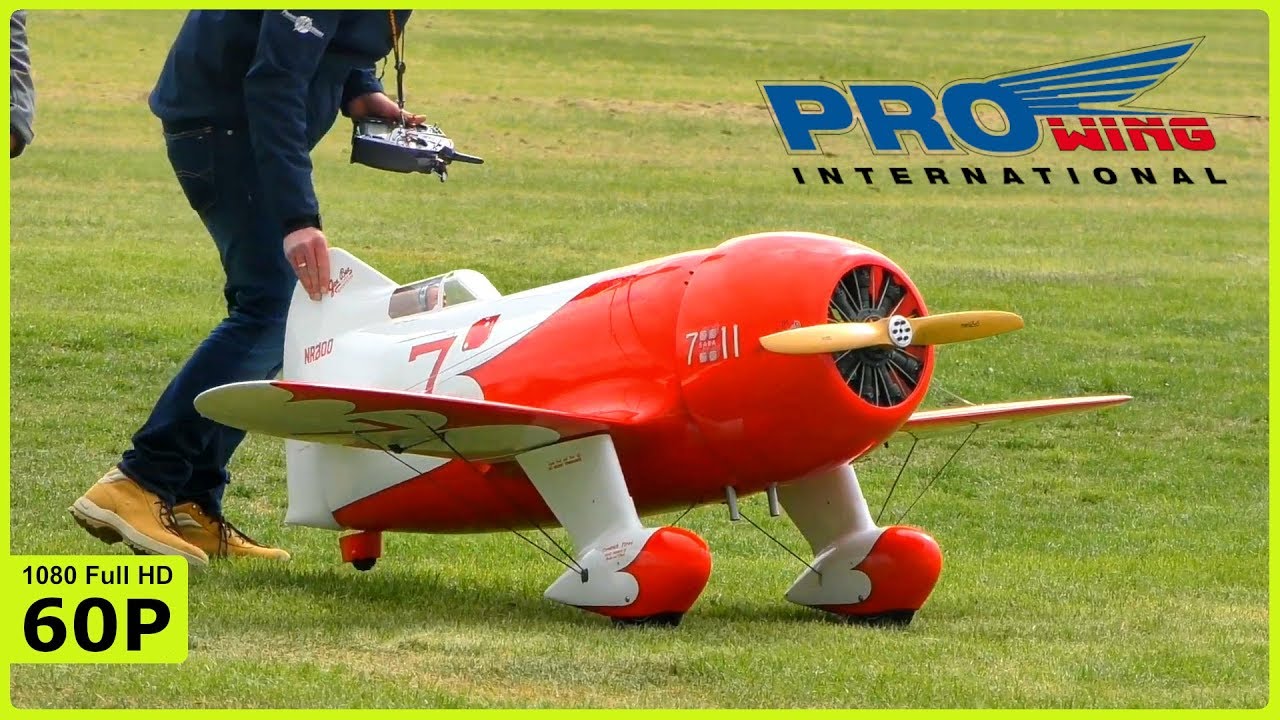 FAST SCALE GEE BEE R2 WITH SMOKE FLIGHT DEMONSTRATION - PROWING 2019 ...