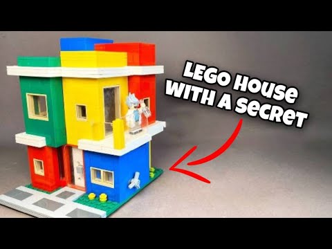 How to make a LEGO house with a secret !? - YouTube