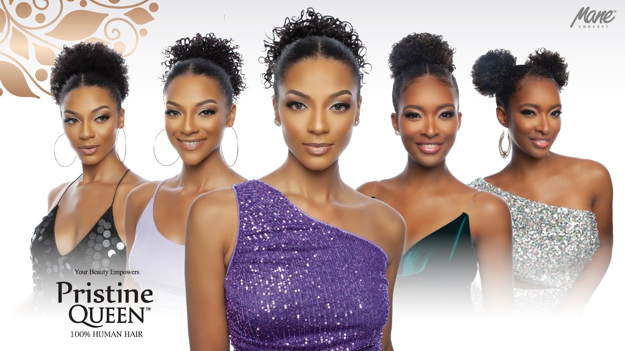 Mane concept PRISTINE- NEW HUMAN HAIR PONIES - YouTube