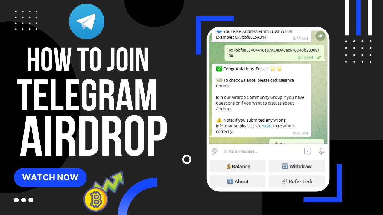 How to Join Telegram Airdrop | Complete Guide Of Airdrop in This Video ...
