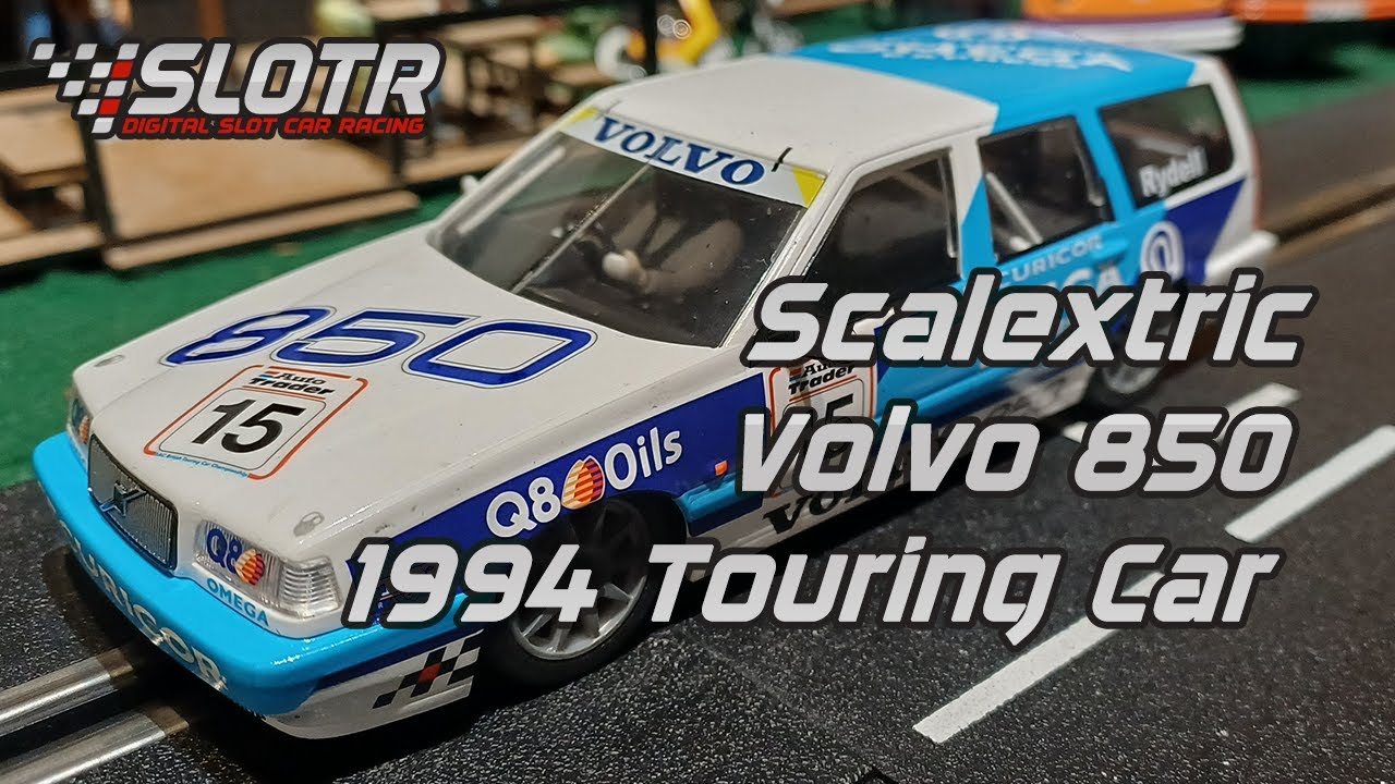 Scalextric Volvo 850 Touring Car Rickard Rydell - YouTube