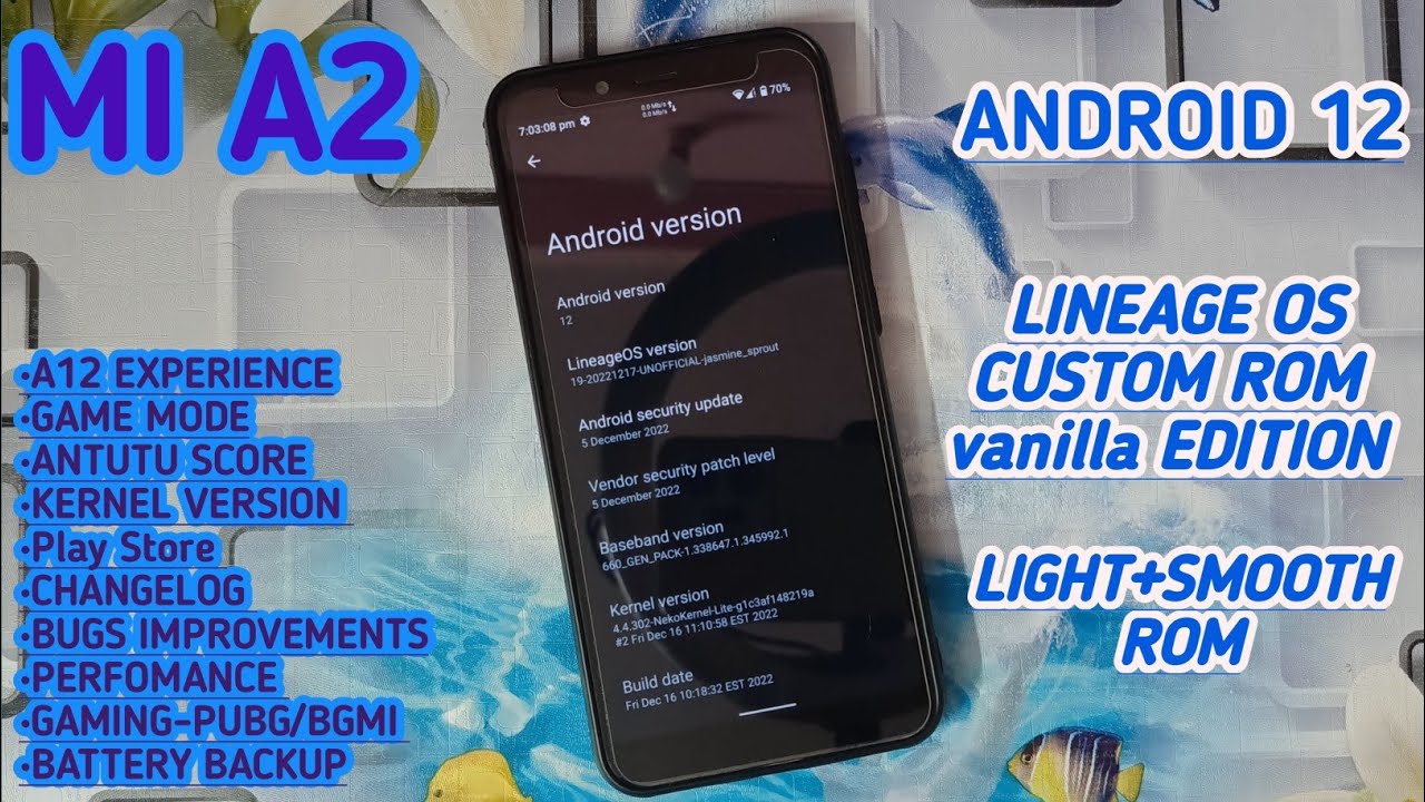 A12 LINEAGE OS EDITION CUSTOM ROM FOR MI A2 || FULL REVIEW OF THE ROM ...