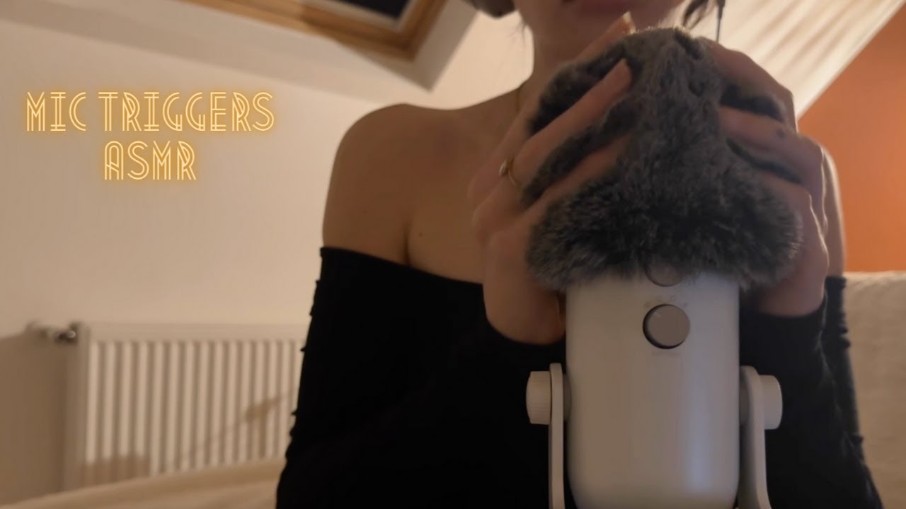 Asmr ⎪brain Massage W Fluffy Cover And Mic Brushing With Diff Covers