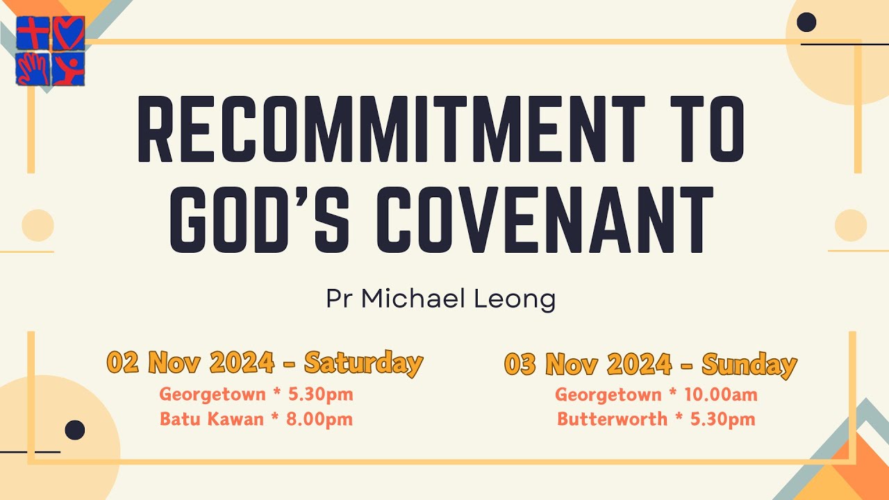 Recommitment To God's Covenant - YouTube