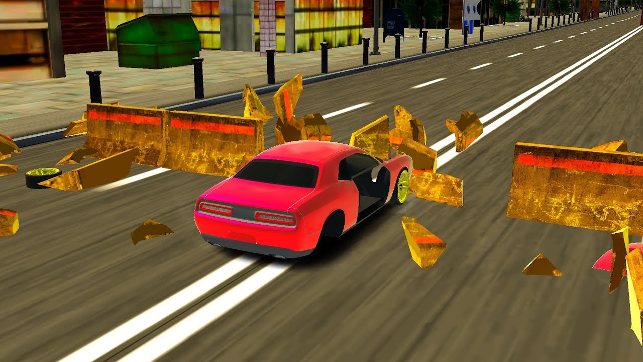 Beam Road Drive Crash Game - Android Gameplay - YouTube