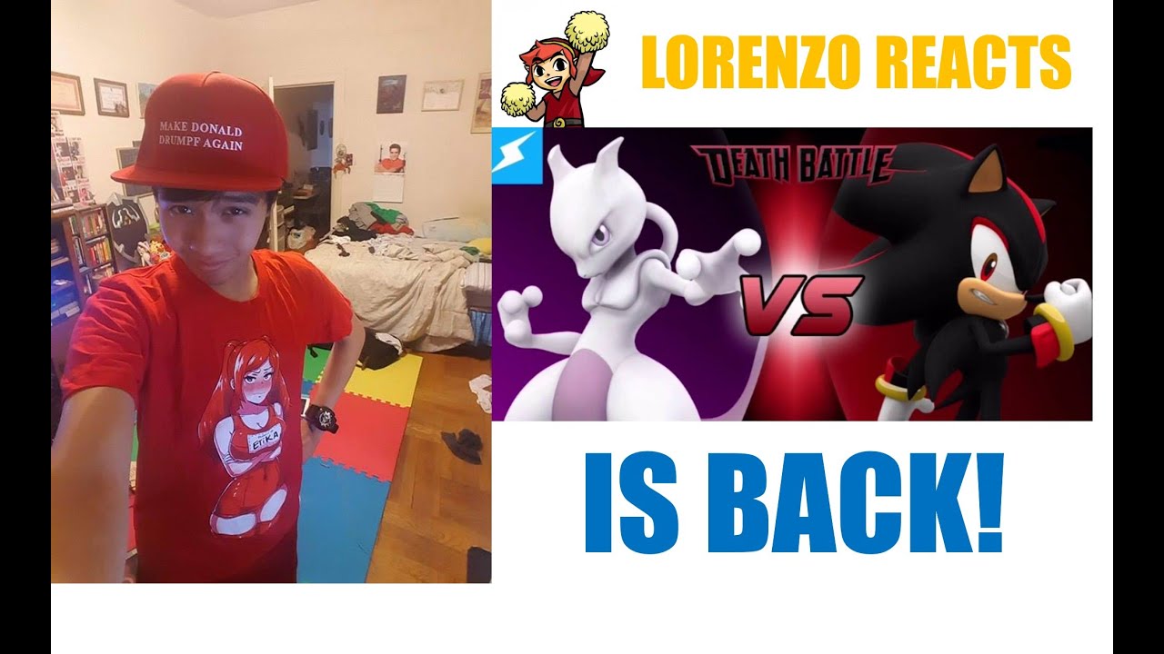 LorenzoReacts: Death Battle: Mewtwo vs. Shadow - YouTube