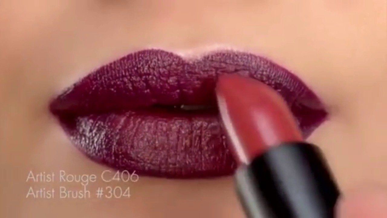 Comment appliquer son rouge à lèvres, comment faire un ombré lips - YouTube