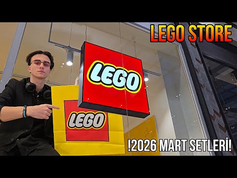 ŞIK BİR LEGO STORE VLOGU (2026 MART SETLERİ!) [HILLTOWN KARŞIYAKA]