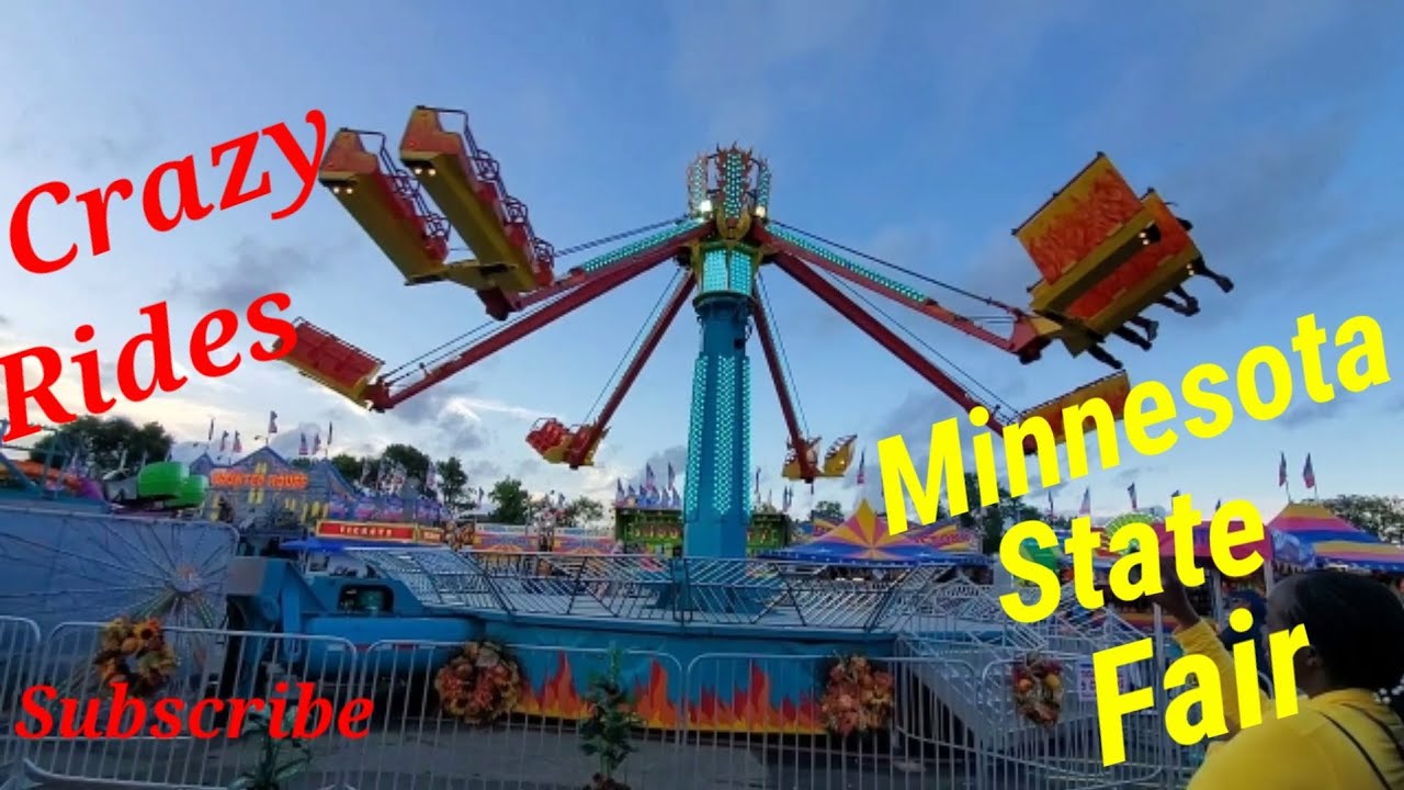 Minnesota State Fair 2019 | Crazy Rides - YouTube