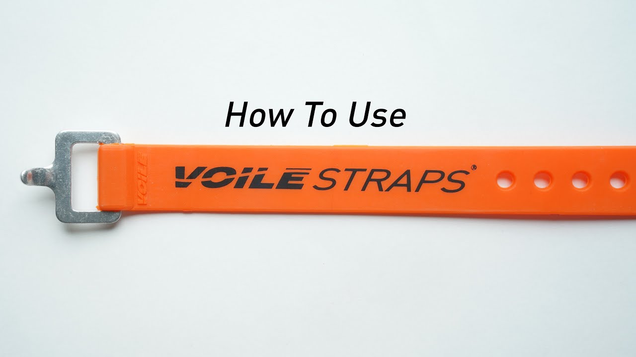 How to Use Voile Straps - YouTube