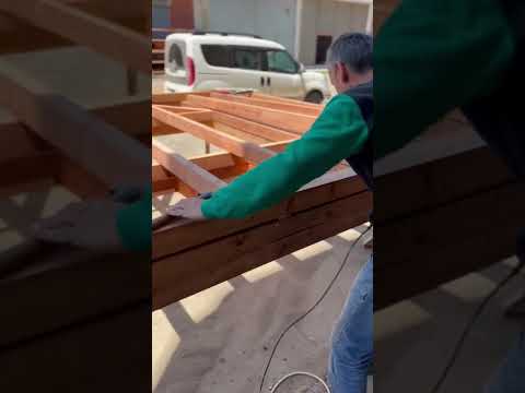 Ahşap Ev iskelet yapımı