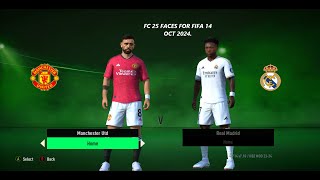Fifa 14 Next Season Patch 2025 Fc 25 Faces Pitch Squads Scorbords Alo ...