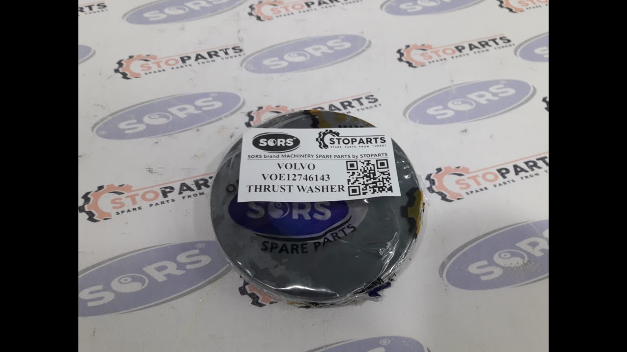 VOLVO VOE12746143, 12746143 THRUST WASHER ; ВОЛЬВО УПОРНАЯ ШАЙБА - YouTube
