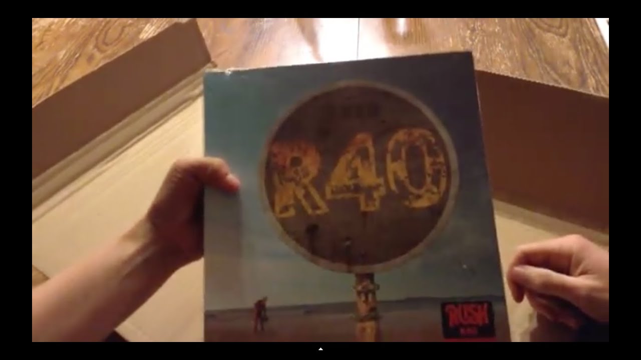 Rush R40 DVD box set unboxing - YouTube