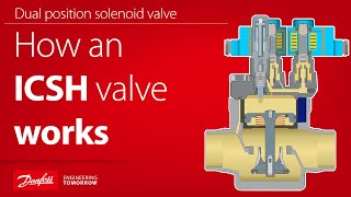 How an ICSH dual-position valve works | Working animation | Doovi