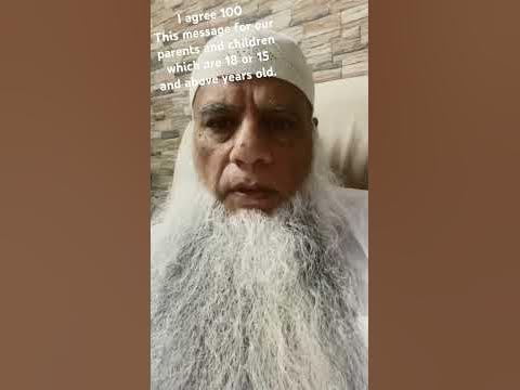 He gives a good message for us. and plz follow the message . plz share ...