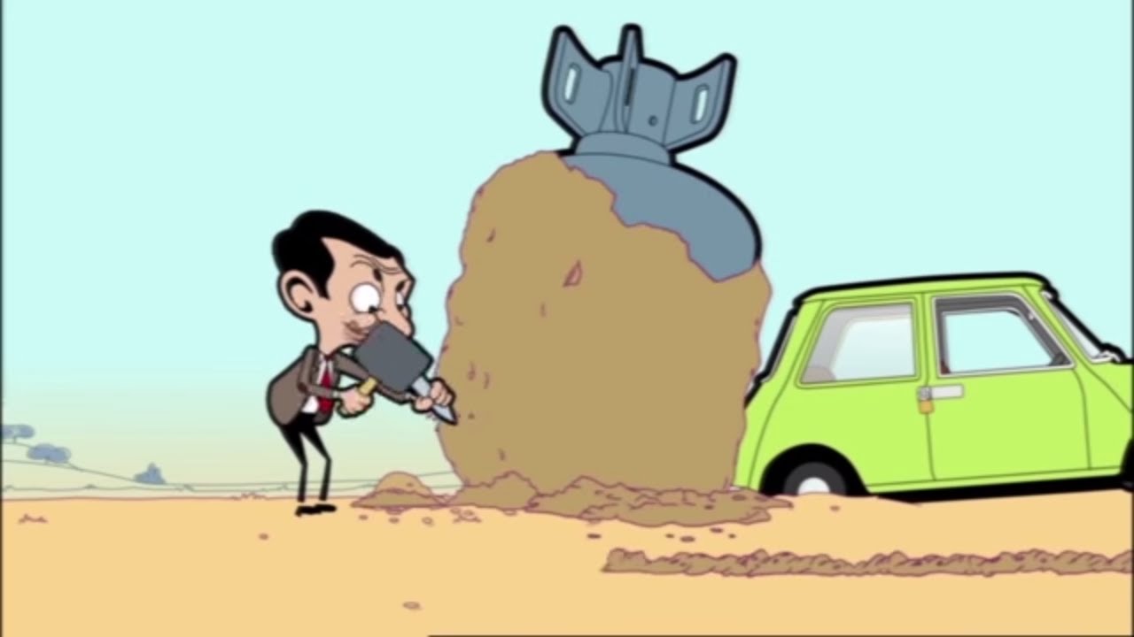 Bean Finds A Bomb | Mr. Bean Cartoon - YouTube