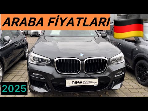 Almanya’da Araba Fiyatları 2025 🚗 | Opel, Mazda, Renault, Nissan, Dacia Ne Kadar?