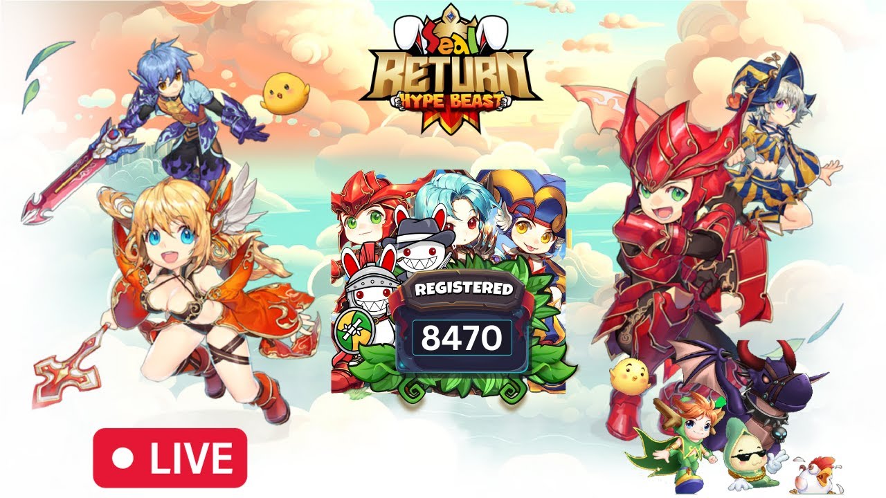 🔴[ LIVE ] V2 DULU SAMBIL NUNGGU HYPEBEAST | SEAL RETURN #sealreturn # ...