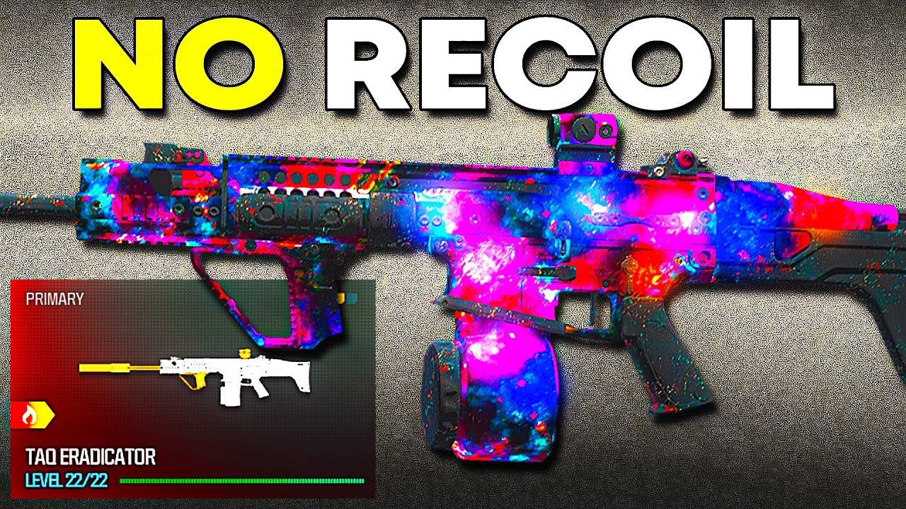 the *NO RECOIL* TAQ ERADICATOR in WARZONE 3! 😱 (Best TAQ ERADICATOR ...