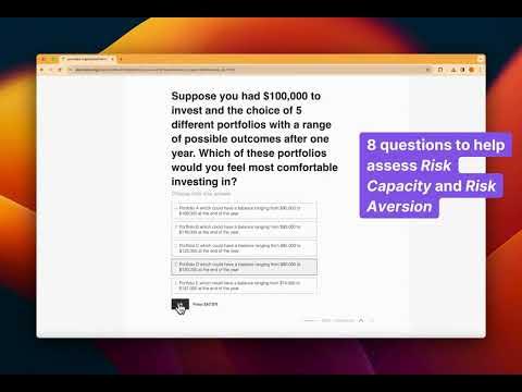Introducing: The Risk Tolerance Questionnaire from YourStake. - YouTube