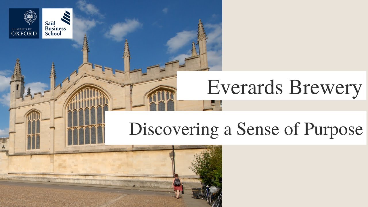 Everards Brewery - Discovering A Sense of Purpose - YouTube
