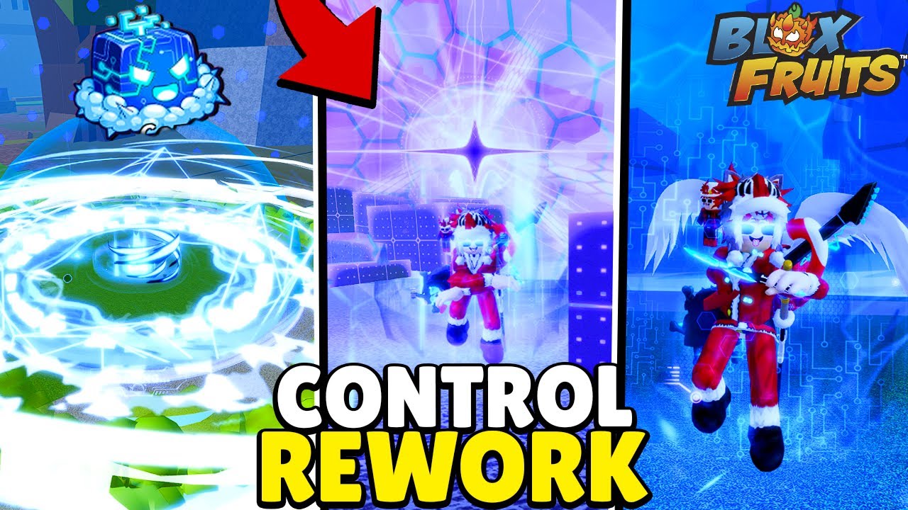 TUDO da NOVA CONTROL REWORK do UPDATE 29 do BLOX FRUITS! ONDE DESPERTAR ...