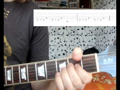 Aerosmith Walk This Way intro guitar riff lesson - YouTube