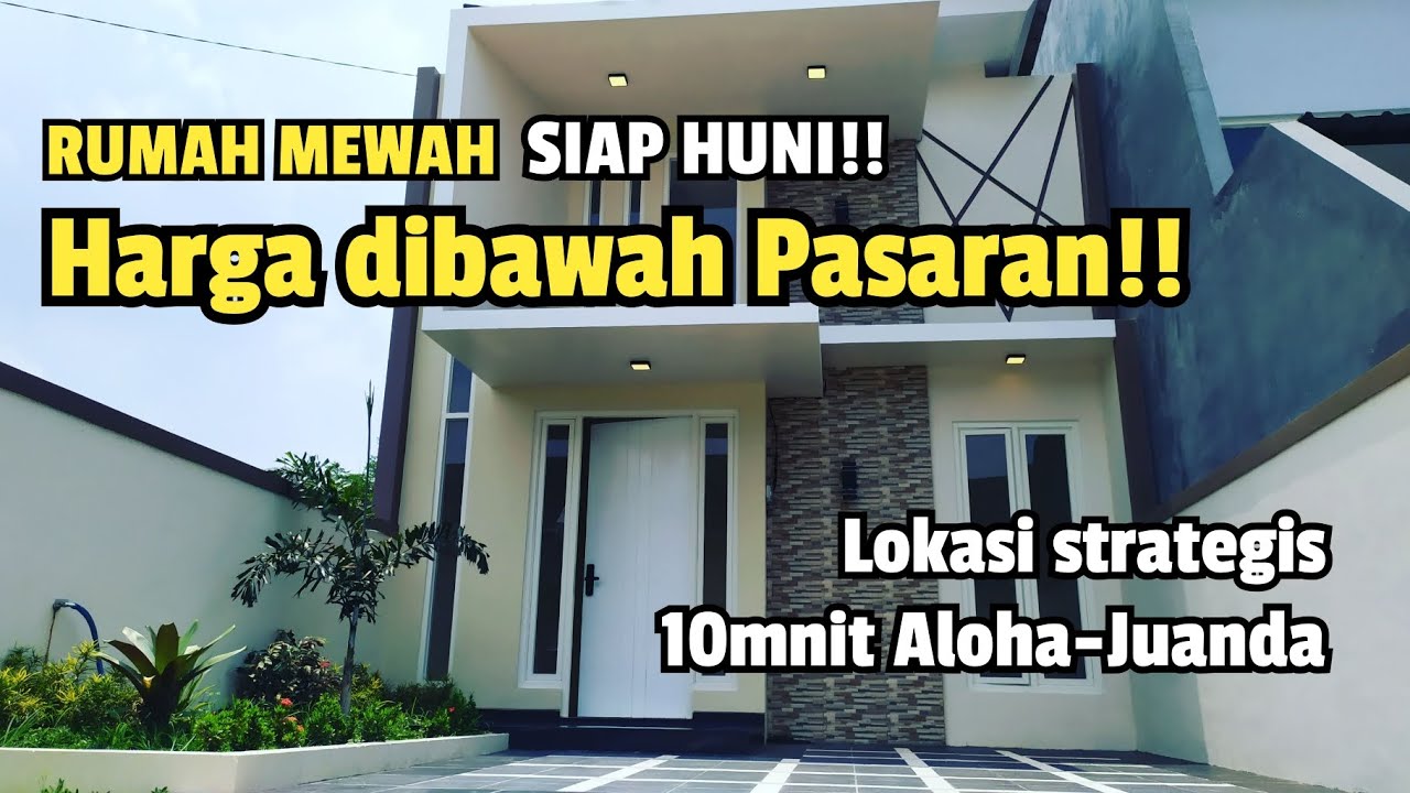 Rumah Mewah Siap Huni, Lokasi 10menit Aloha - Juanda | Perumahan Grand ...