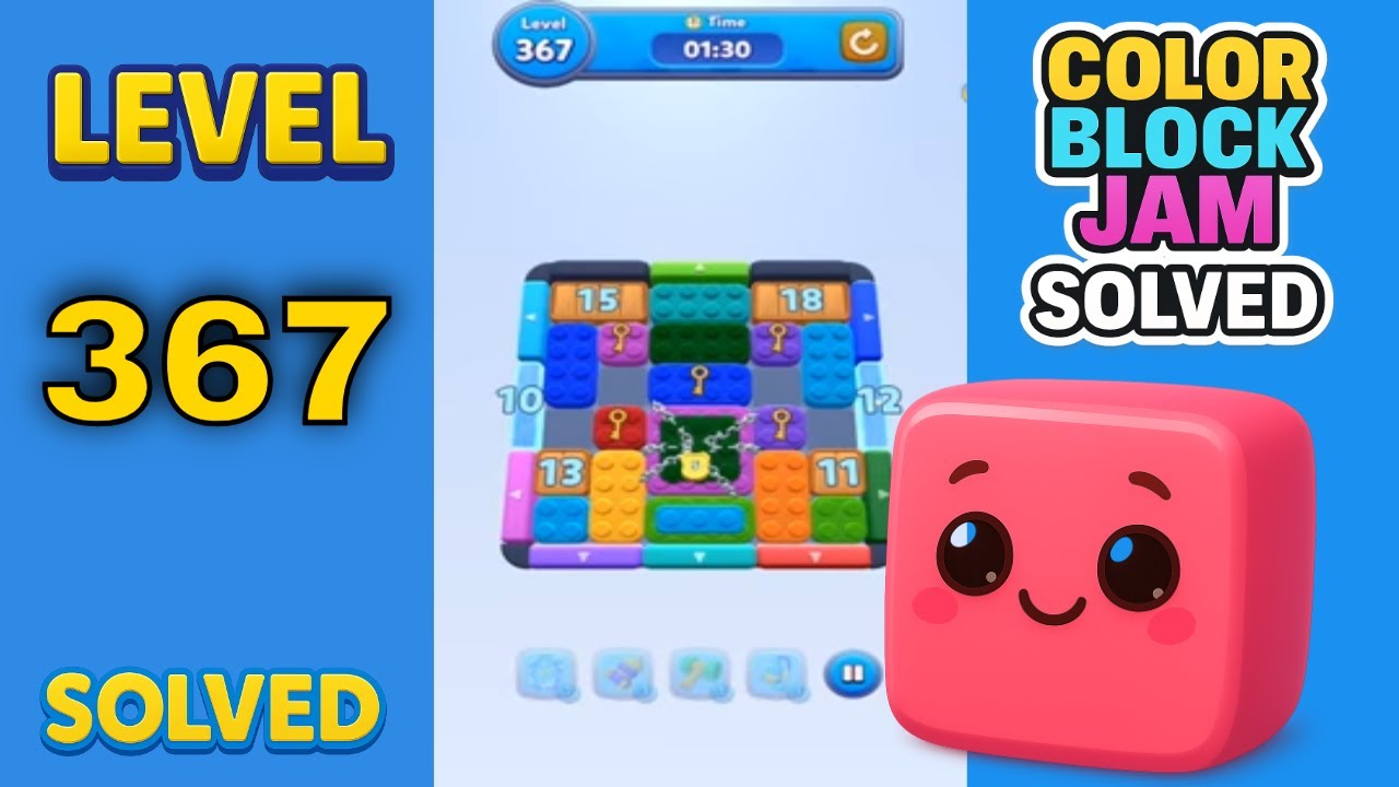 Color Block Jam Level 367 - WIN FAST - YouTube