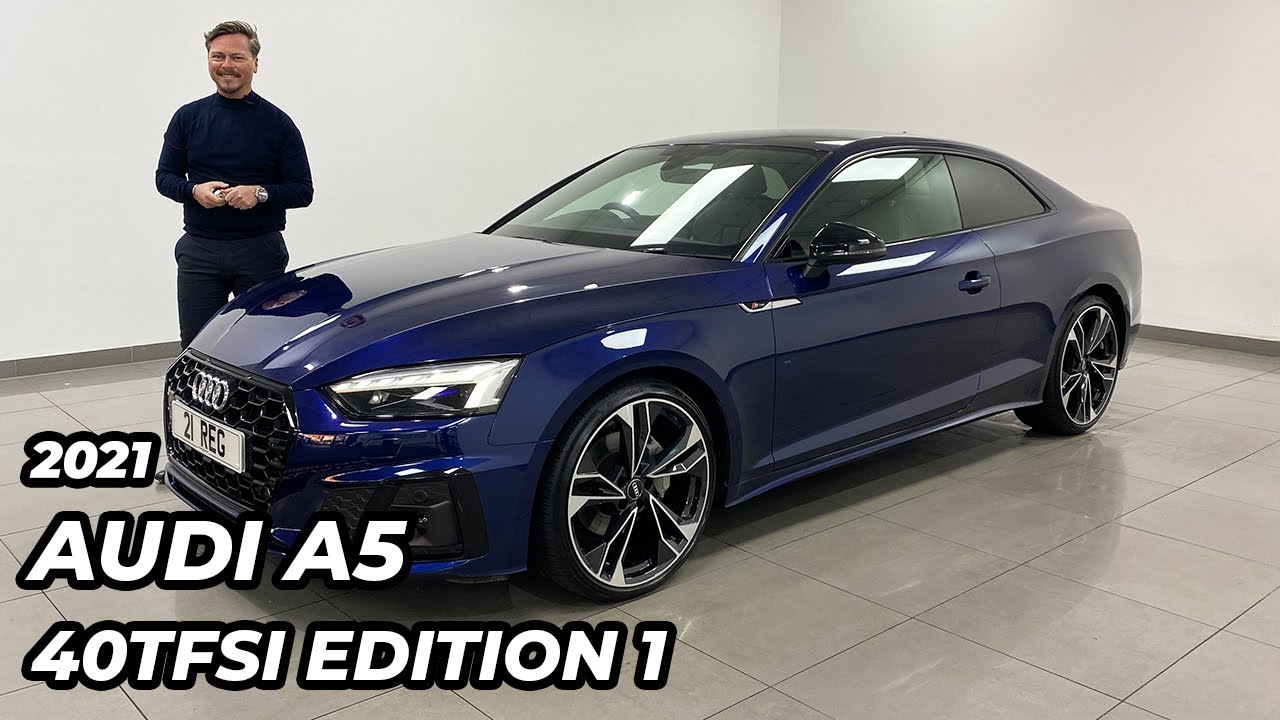 Audi A5 Navy Blue