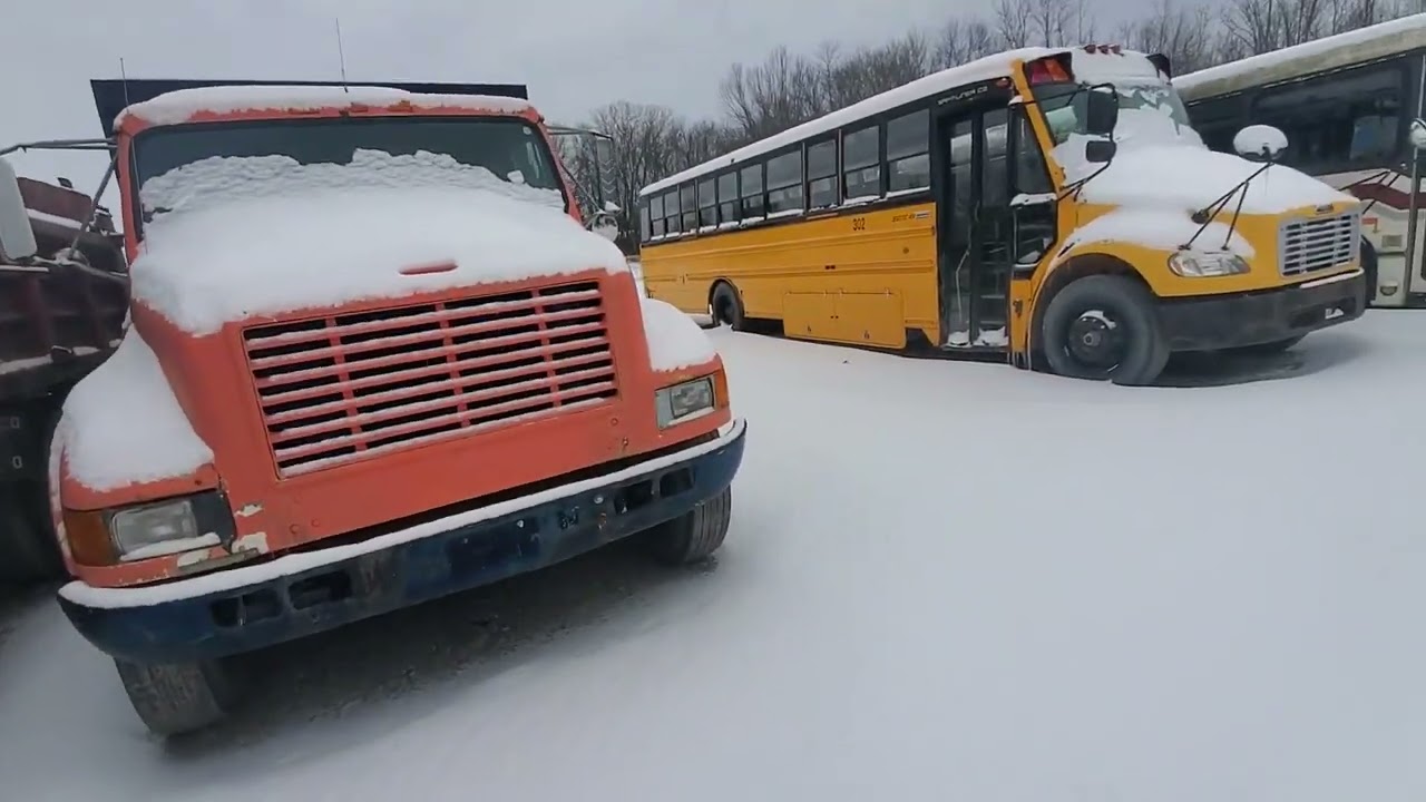 Cold Start School Bus part 2 - YouTube