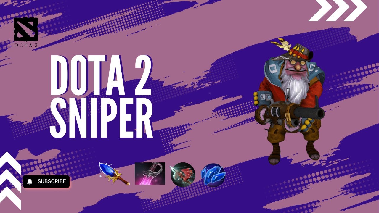 CLASSIC SNIPER SUPPORT BUILD ( Dota 2 Highlights #109 ) - YouTube