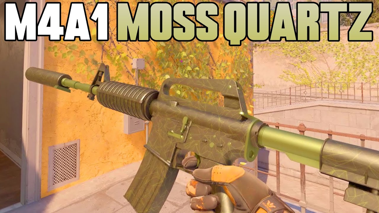 CS2 M4A1-S Moss Quartz (FACTORY NEW) | CS2 M4A1-S Gameplay - YouTube