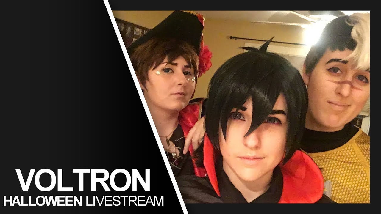 Voltron Halloween In-Character Livestream! | with SkitsoFanActs - 10/21 ...