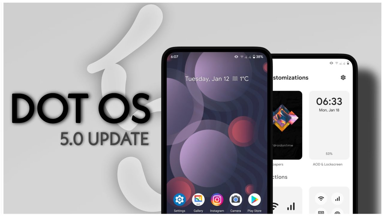 Dot OS 5.0 Android 11 For Redmi 7 & Redmi Y3 Onclite | Fully Review ...