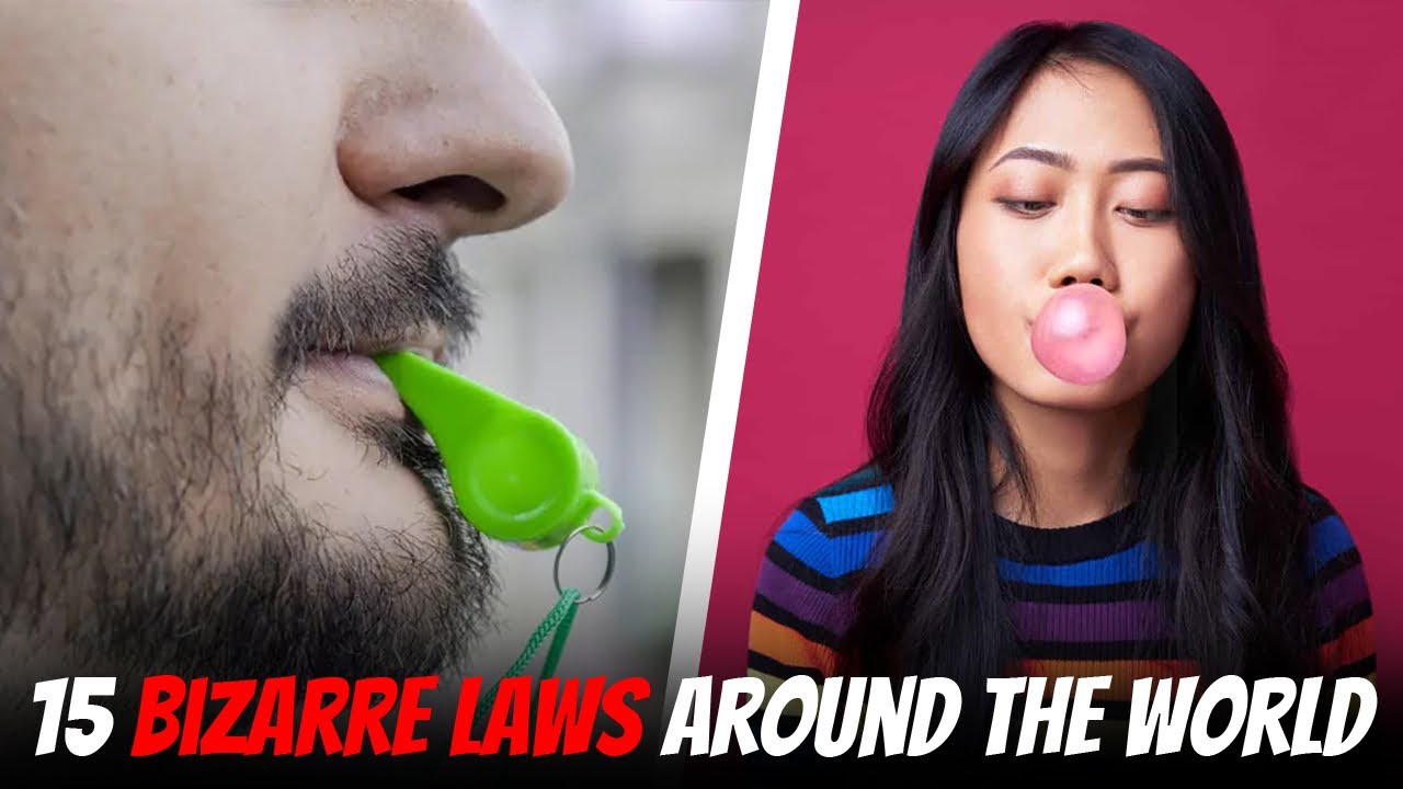 15 Bizarre Laws Around the World That You Won't Believe Exist! - YouTube