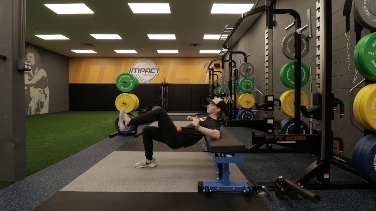 SL Hip Thrust w: Ball - YouTube