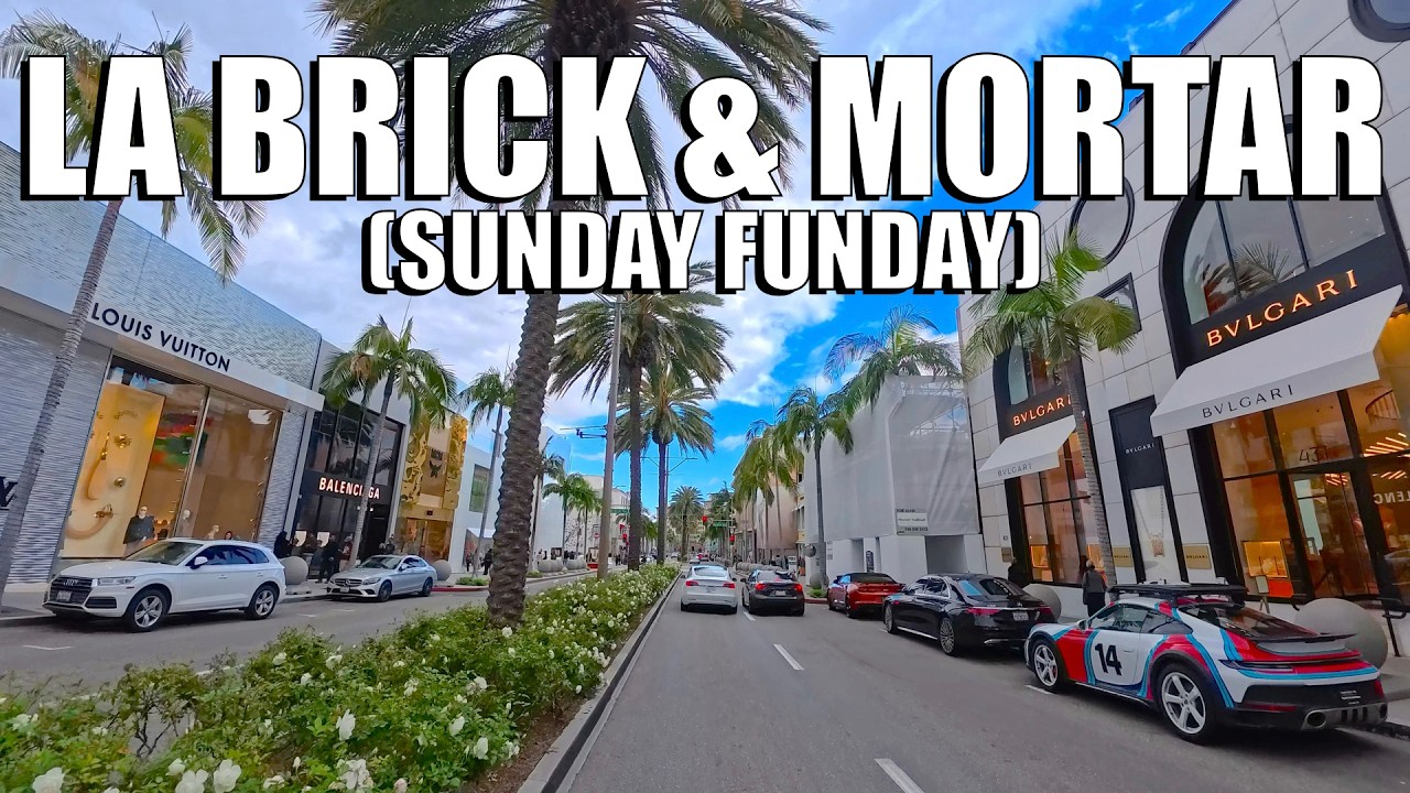 LA Brick & Mortar Driving Tour (Sunday Funday Drive) - YouTube