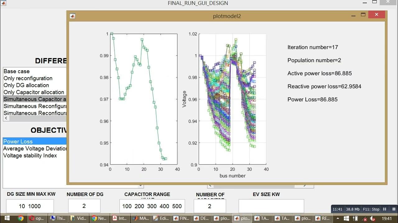 Simultaneous Capacitor and DG allocation\Black Widow Optimization \Cuckoo search Optimization ...