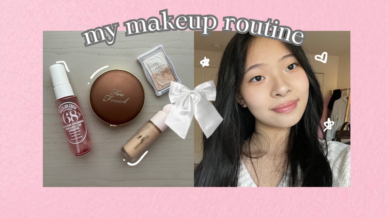 my everyday makeup routine 🪽 products i use, tips, etc. - YouTube