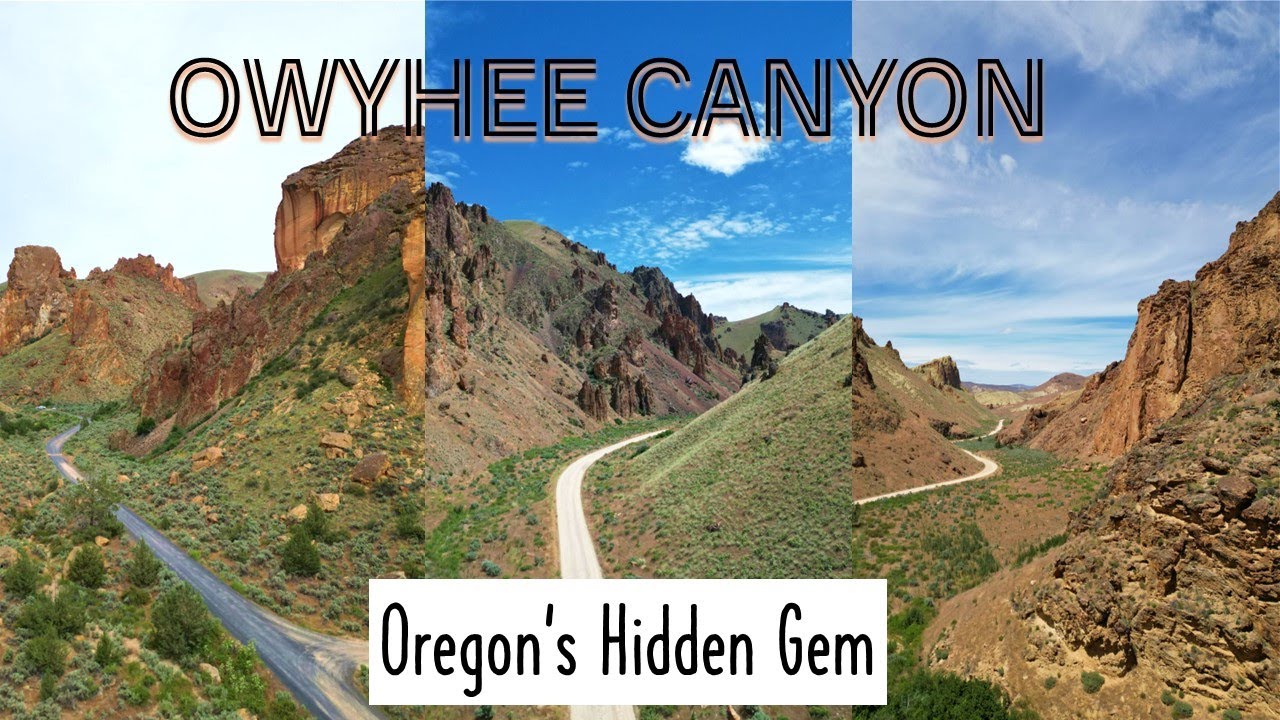 Aerial view of OWYHEE CANYONLAND [4K] | East Oregon - YouTube