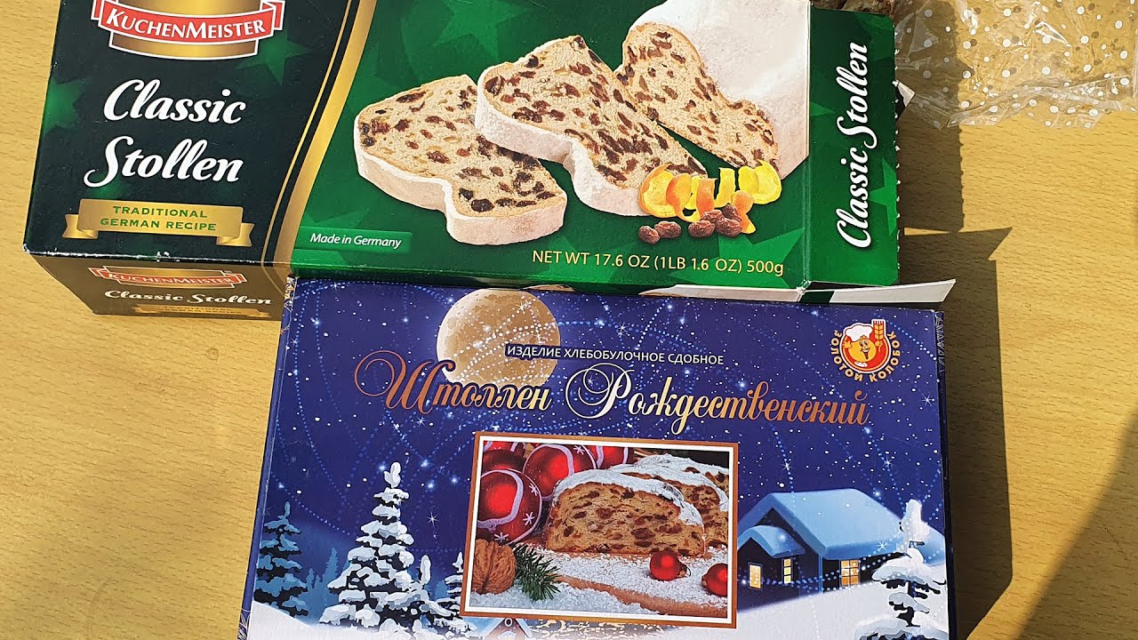German Bread Stollen VS Russian One! News from Our Dacha Construction ...