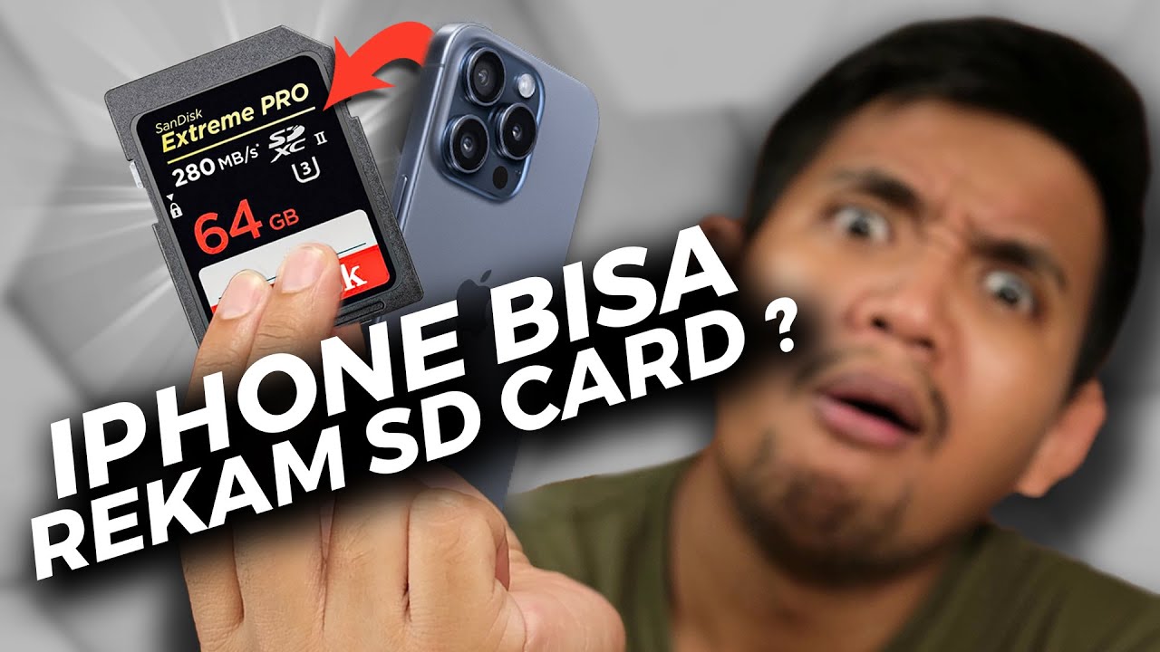 iPhone 15 Pro Bisa Record ke SD Card!! Makin Mengancam Kamera ...