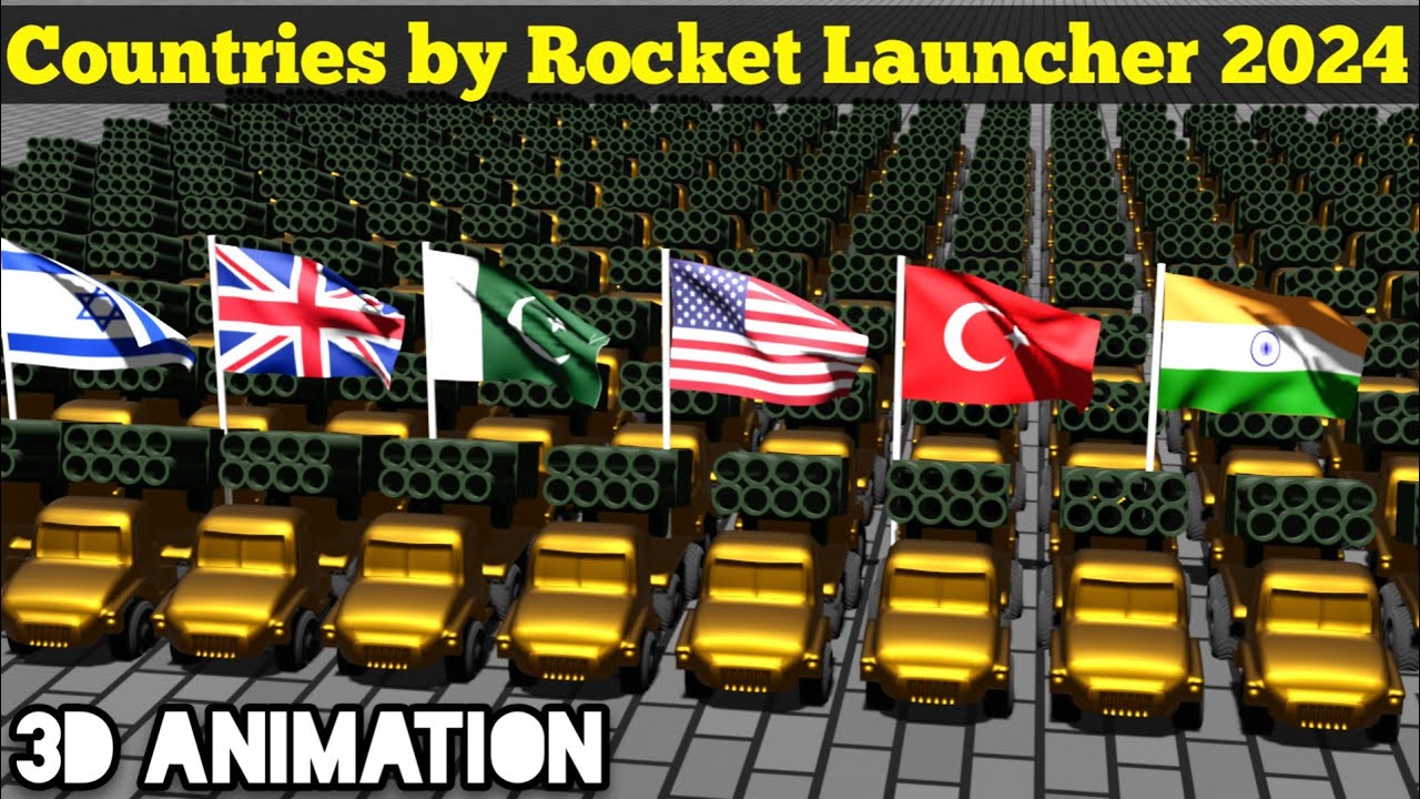Multiple Launch Rocket Projector fleet strength by Country 2024 - YouTube