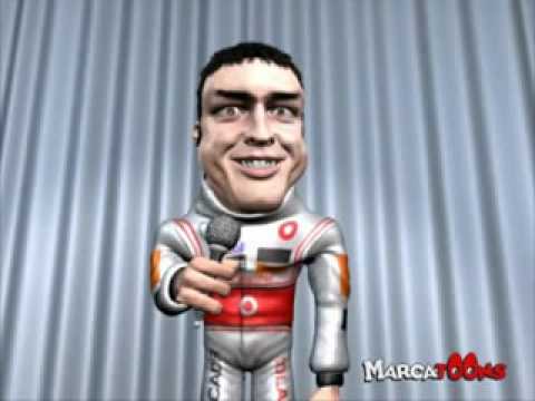 MarcaToons 16/03/2007 - Casting de Fernando Alonso - YouTube