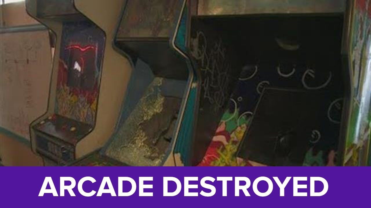 Video arcade destroyed by man with axe who was kicked out, owner says ...